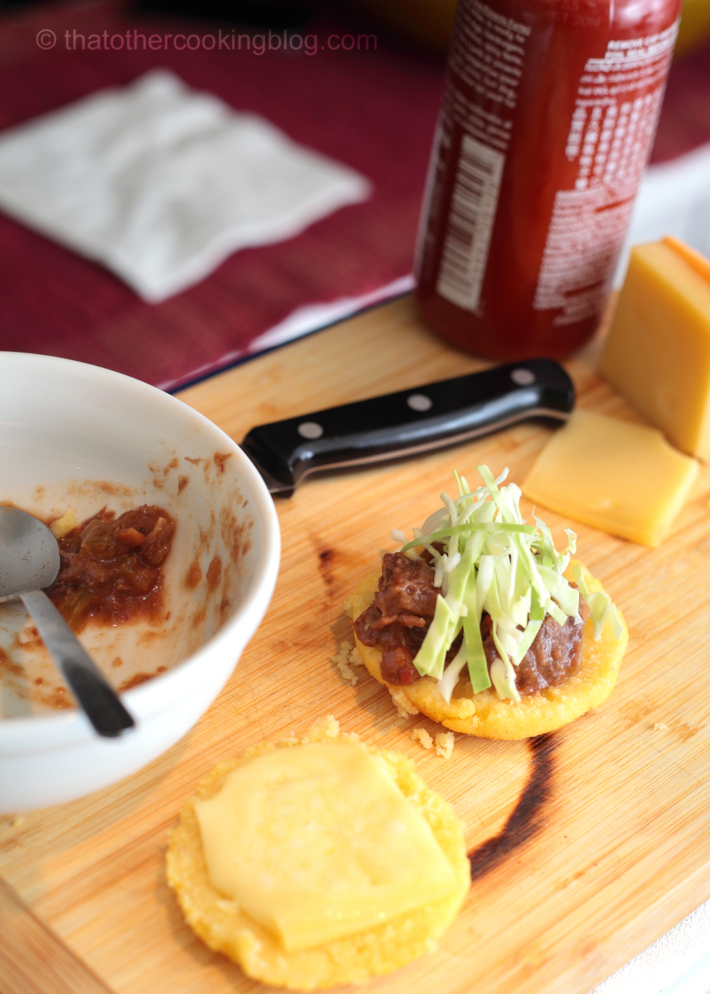 Venezuelan Arepas : Beef Stew : Swiss Cheese : Cabbage : Apparently ...