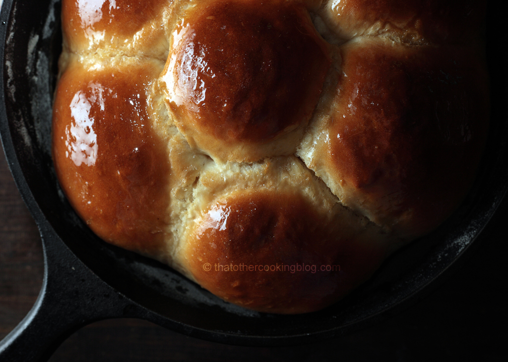 Honey Glazed Yogurt Brioche - thatOtherCookingBlog