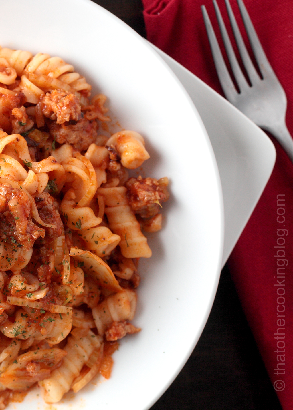 Maccheroni Arrotolati : Sweet Pork Sausage and Fennel Ragu ...
