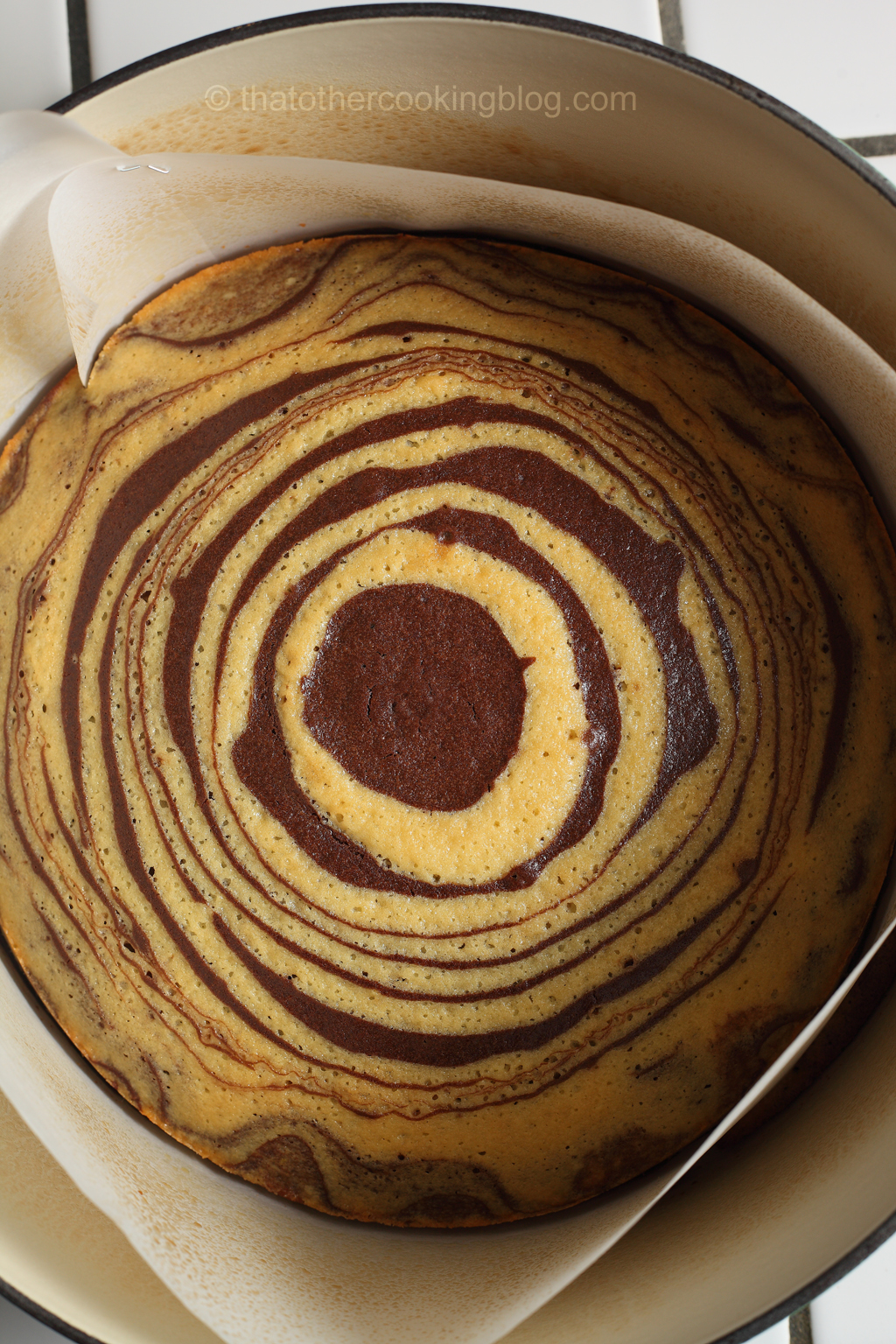 Zebra Cake - thatOtherCookingBlog