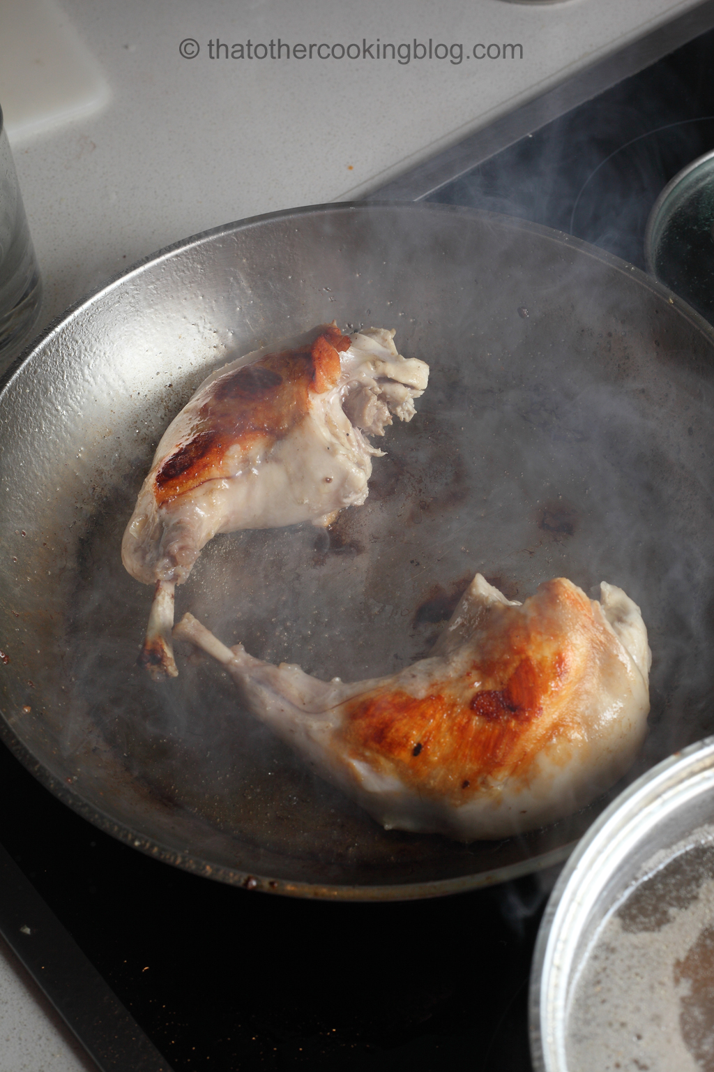 Rabbit Ragout with Fresh Tagliatelle Pasta : Chanterelles, Olives and ...